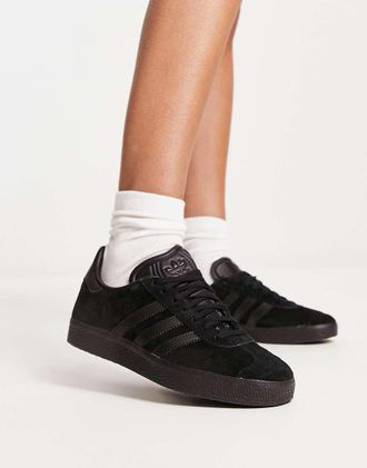adidas Originals Gazelle - Schwarze Sneaker