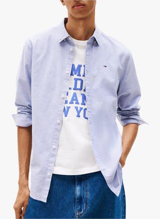 Tommy Hilfiger Chemise ajust&eacute;e en coton Oxford stretch