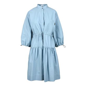 Brunello Cucinelli Hemdblusenkleid - - Dresses - Damen - Blau - M