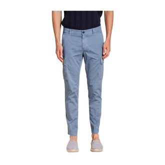 Mason's Homme, Pantalons, Bleu, Taille: L Pantalon Cargo Chile