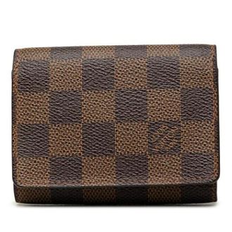 Louis Vuitton Porte-cartes Pre-owned - Femme - Pre-owned - Brun - Taille: ONE Size