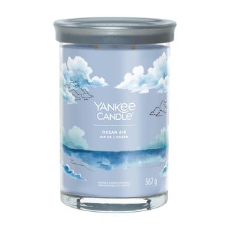 Yankee Candle Company Signature Duftkerze | gro&szlig;e Tumbler-Kerze mit langer Brenndauer Ocean Air | Soja-Wachs-Mix | Perfekte Geschenke f&uuml;r Frauen