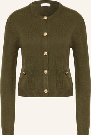 Darling Harbour Darling Harbour Strickjacke Aus Cashmere gruen