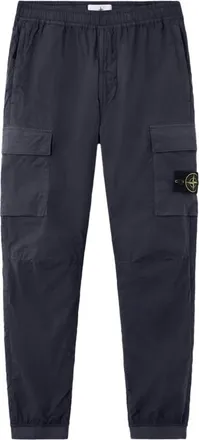 Stone Island Homme, Sport, Bleu, Taille: W38 Logo Cotton Cargo Pantalons