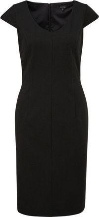 Comma Minikleid Kleid Kleid mit Kapp&auml;rmeln