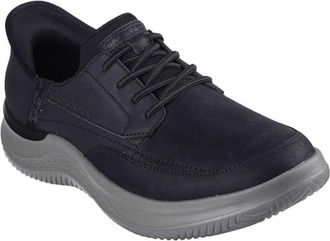 Skechers Homme Hasting Rory Basket, Black Synthetic/Leather, 45 EU