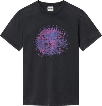 Isabel Marant t-shirt Zoeline - Noir