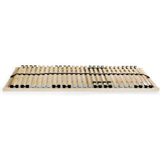 vidaXL Lattenrost 2 St&uuml;ck mit 28 Latten 7 Zonen 70x200 cm