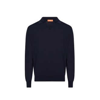 Cruna Polo &agrave; manches longues en coton