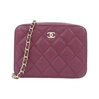 Chanel Pre-owned Timeless Classic Caviar Skin Shoulder Bag - - Pre-owned - Damen - Rot - ONE SIZE