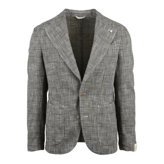 L.B.M. 1911 L.b.m. 1911, Homme, Vestes, Gris, Taille: XL Giacca Stondata