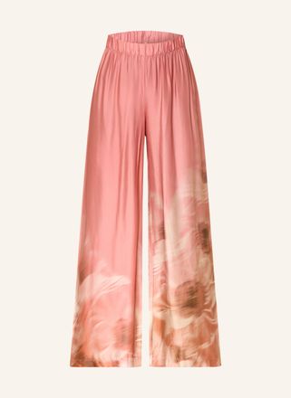 ottod'Ame Ottodame Marlenehose Aus Satin pink