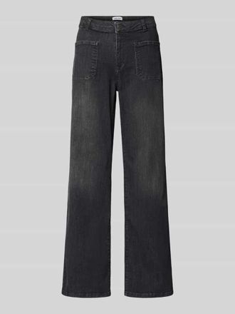 More & More Bootcut Jeans mit aufgesetzten Taschen