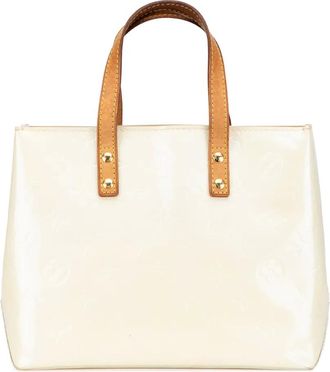Louis Vuitton sac à main Monogram Vernis Reade PM (2007) - Blanc
