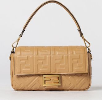 Fendi Sac Port&eacute; &eacute;paule FENDI Femme couleur Beige