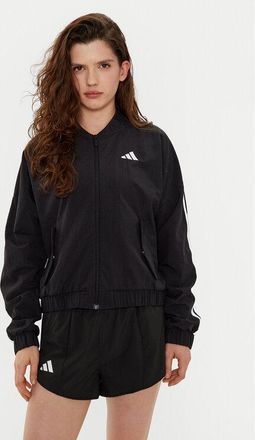 adidas Bomberjacke Essentials 3-Stripes JD5317 Schwarz Loose Fit