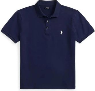 Polo Ralph Lauren Homme, Tops, Bleu, Taille: XL Polo en maille stretch &agrave; manches courtes