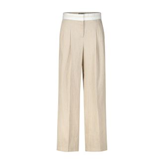 Cambio Stoffhose Anny mit Leinen