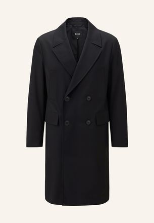 HUGO BOSS Klassischer Mantel C-Cale-Db-3In1251Btc Relaxed Fit schwarz