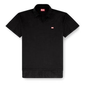 Diesel T-Ansel - Homme - Tops - Noir - Taille: S