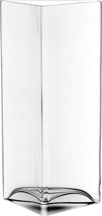 Leonardo Leonardo Centro Vase Dreieck, B/H/T: 18,3/34/10 cm, handgefertigtes Klarglas, 046942