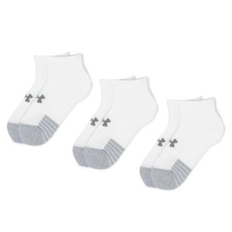 Under Armour Kurze Socken Under Armour Heatgear Lo Cut Sock 1346753-100 Wei&szlig;
