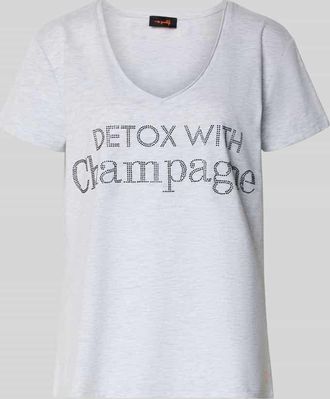 Miss Goodlife T-Shirt mit Label-Detail