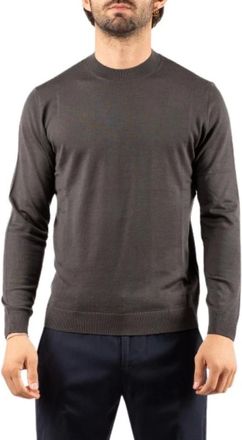 Emporio Armani Pull &agrave; col rond - Homme - Pulls - Noir - Taille: XL