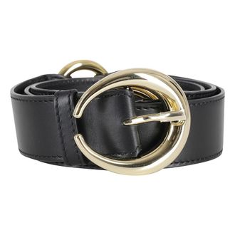 Paco Rabanne Ring G&uuml;rtel 35Mm - - Accessories - Damen - Schwarzk - 85 CM