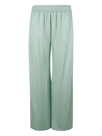 Fabiana Filippi pantalon &agrave; taille &eacute;lastiqu&eacute;e - Vert