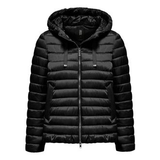 Bomboogie Femme, Vestes, Noir, Taille: 36 FR Doudoune en nylon cir&eacute;