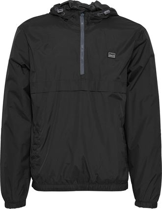 11 Project PRSkov Herren Übergangsjacke Herrenjacke Jacke hochabschließender Kragen und Kapuze Regular Fit, Größe:L, Farbe:Black (194007)