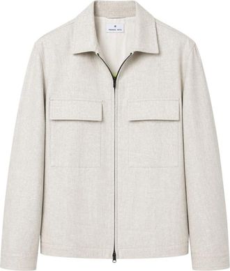 Manuel Ritz Homme, Vestes, Beige, Taille: L 4032H8407 Veste L&eacute;g&egrave;re