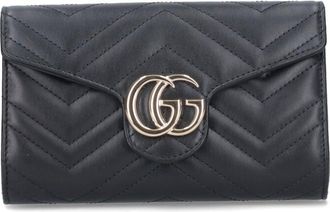 Gucci Wallet With Chain Gg Marmont