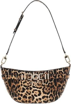 Guess sac à épaule Cirene Shoulder Bag Leopard marron clair