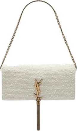 Saint Laurent Pre-owned Kate 99 - Femme - Pre-owned - Blanc - Taille: ONE Size