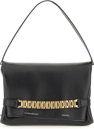 Victoria Beckham Womens Shoulder Bag With Chain Black