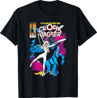 MARVEL Cloak And Dagger Comic Cover T-Shirt
