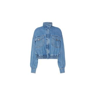 Sportmax Femme, Vestes, Bleu, Taille: 38 FR Bussola Bomber