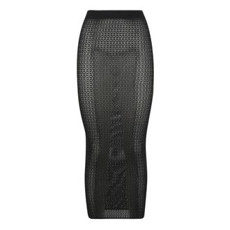 Wolford Femme, Jupes, Noir, Taille: 42 FR Midnight Grace Midi Skirt