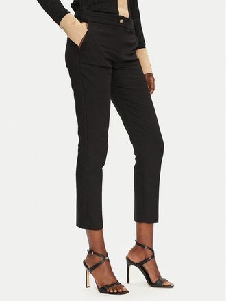 Morgan Chinos 222-PLIME.F Schwarz Slim Fit