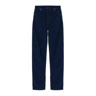 Stone Island Homme, Pantalons, Bleu, Taille: W31 Pantalon en velours c&ocirc;tel&eacute;