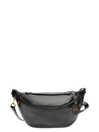 Roberta M Schwarz Rindsledertasche