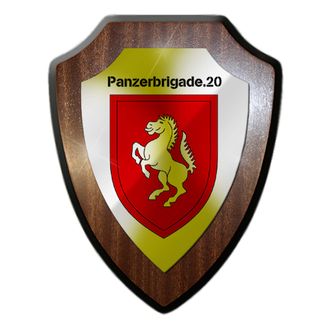 Copytec Panzerbrigade 20 PzBrig Einheit Militär Wappen Wappenschild 19808