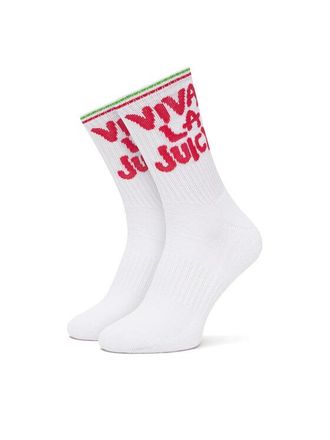 Juicy Couture Lange Socken Viva JCAXS125718 Wei&szlig;