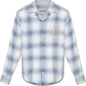 Carhartt Work in Progress Homme, Chemises, Bleu, Taille: S L/S Tyers Shirt