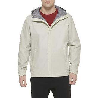 Tommy Hilfiger Veste imperm&eacute;able &agrave; capuche respirante pour homme, Glace, XXXL