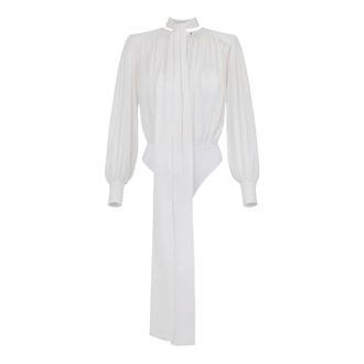Elisabetta Franchi Damen, Oberteile, Wei&szlig;, MGr&ouml;&szlig;e