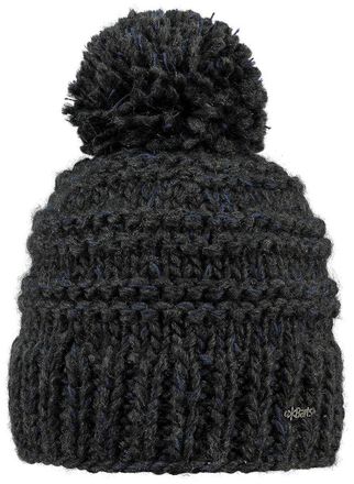 Barts Damen Jasmin Beanie Baskenmütze, Grau (DARK HEATHER 0019), One size (Herstellergröße: UNI)