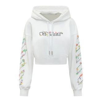 Off-white Damen, Sweatshirts & Hoodies, Wei&szlig;, MGr&ouml;&szlig;e